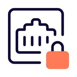 Ethernet lock secures network connections and data