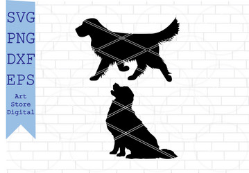 Silhouette Labrador Retriever Vector Images (over 1,600)