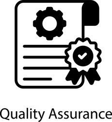 Quality assurance Royalty Free Vector Image - VectorStock