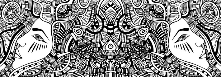 Psychedelic Coloring Pages Vector Images (over 1,300)