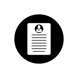 Resume Icons Rounded Vector Images (over 370)