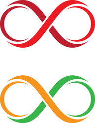 Hand drawn infinity sign Royalty Free Vector Image