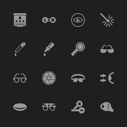 Optometry Icon Vector Images (over 6,200)
