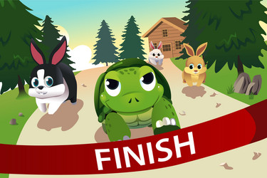 Racing Rabbit Vector Images (over 480)