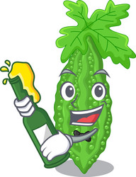 Bitter Gourd Cartoon Vector Images (over 140)