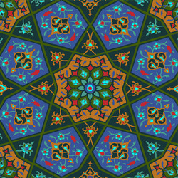 Design new pattern religious and islamic Vector Image