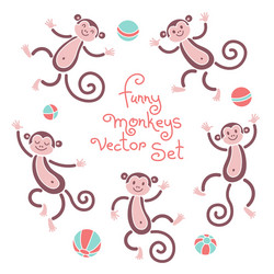 Isolated of ballerina Royalty Free Vector Image