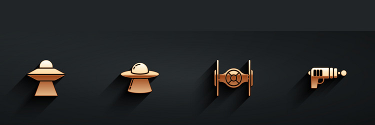 Ufo Rocket Laser Vector Images (over 250)