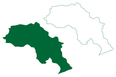 Lower subansiri district arunachal pradesh state Vector Image