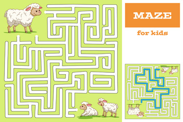 Game Sheep Maze Vector Images (88)
