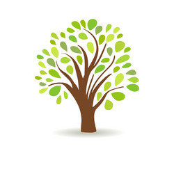 Abstract tree Royalty Free Vector Image - VectorStock