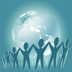 Global people Royalty Free Vector Image - VectorStock