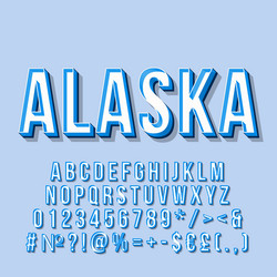 Alaska Font Vector Images (85)