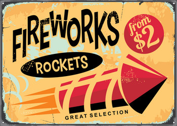 Firework holiday Royalty Free Vector Image - VectorStock