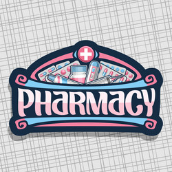 Pharmacy Font Store Vector Images (67)