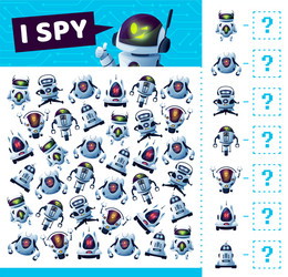 I spy game thanksgiving harvest and autumn items Vector Image