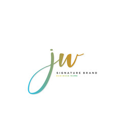 Initials J and W Logo Vector Images (over 1,500)