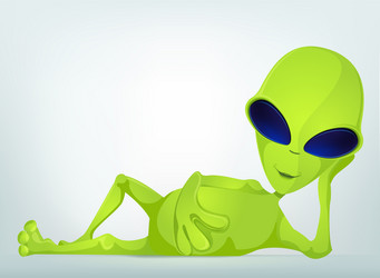Angry alien Royalty Free Vector Image - VectorStock