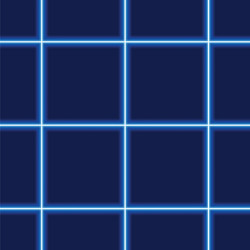Blue glowing grid squares abstract background Vector Image