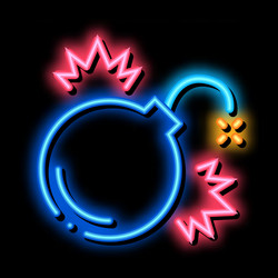 Bomb Neon Vector Images (over 2,200)