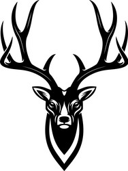 Bullet hunting template Royalty Free Vector Image