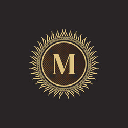 Letter M Crest Vector Images (over 720)