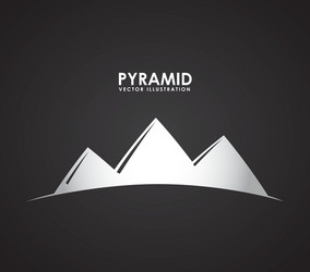 Pyramids background Royalty Free Vector Image - VectorStock