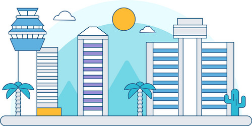 Phoenix Skyline Vector Images (over 260)