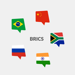 Oecd countries flag icons collection Royalty Free Vector