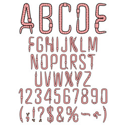 Graffiti alphabet Royalty Free Vector Image - VectorStock