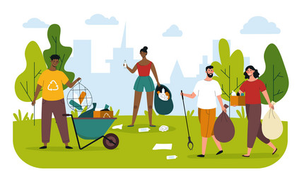 Cleaning Park Vector Images (over 10,000)