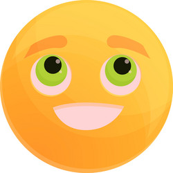 Emoticon Dreamy Smile Vector Images (60)
