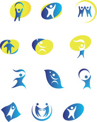 People signs Royalty Free Vector Image - VectorStock