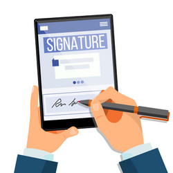 Electronic Signature Vector Images (over 3,400)