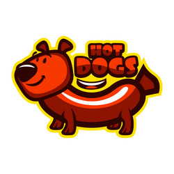 Hot Dog Logo
