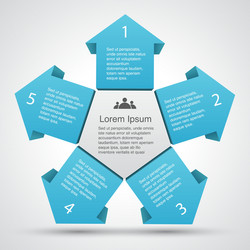 Modern template for your business project Vector Image