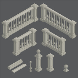 Balcony Stone Baluster Vector Images (over 140)