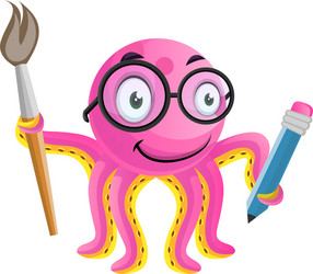 Pencil Octopus Drawings Vector Images (over 110)