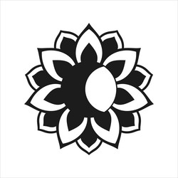 Moon Flower Logo Vector Images (over 1,500)