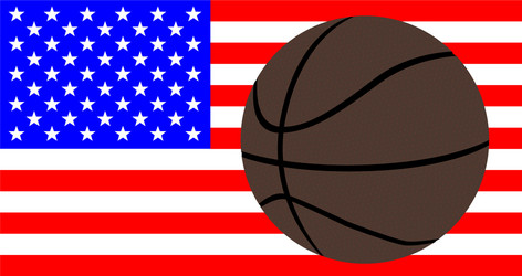 Basketball American Flag Vector Images (over 2,000)