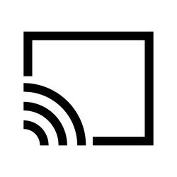 Cast icon Royalty Free Vector Image - VectorStock