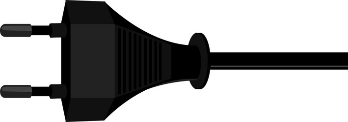 Power plug icon cartoon electric energy supply Vector Image