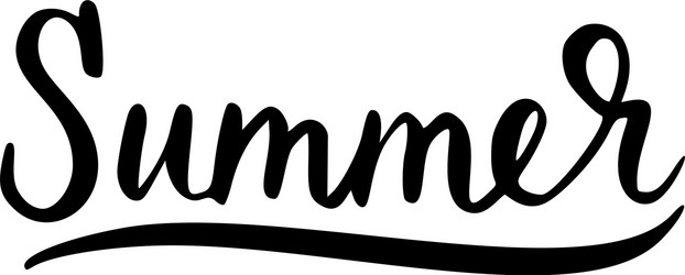 Modern brush inscription queen with crown Vector Image