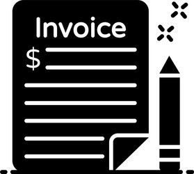 Invoice Royalty Free Vector Image - VectorStock