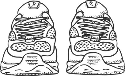 Sneaker Front View Vector Images (over 190)