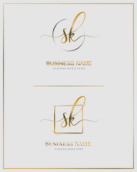 Sk Text Logo Vector Images (over 600)
