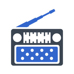 Radio device icon Royalty Free Vector Image - VectorStock