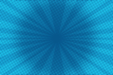 Retro comic blue background raster gradient Vector Image