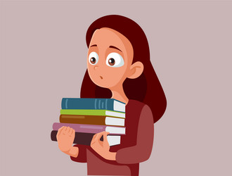 Stressed College Student Animation