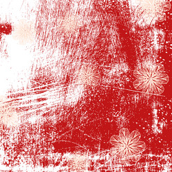 Three color grunge abstract background Royalty Free Vector